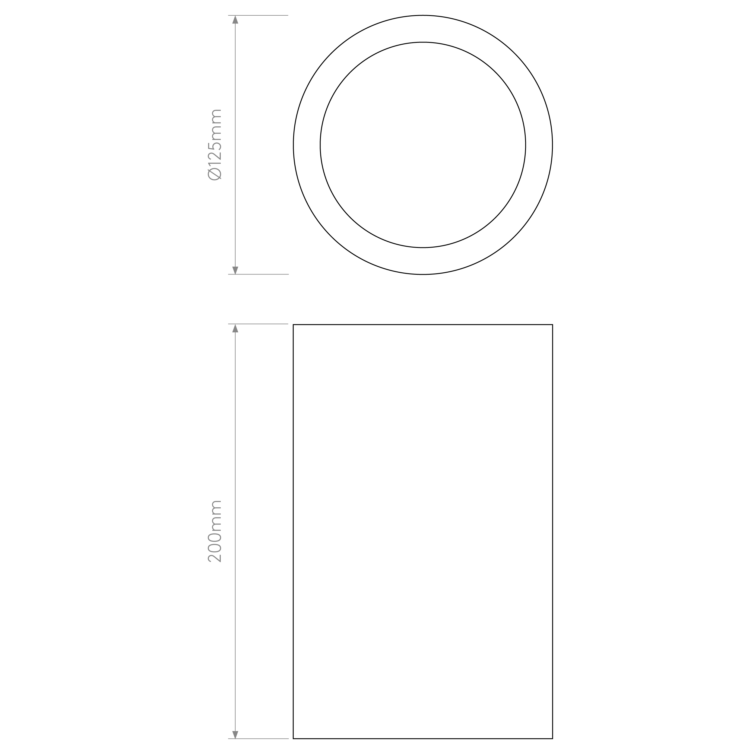 Astro Osca 200 Round Plaster Downlight (1252011) | L4L
