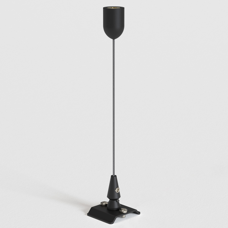 Astro Matt Black Track Lighting Suspension Kit | L4L