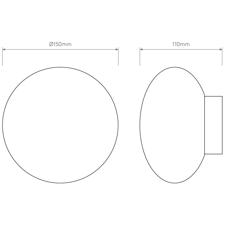 Astro 1176047 Zeppo Wall Light in Black | L4L