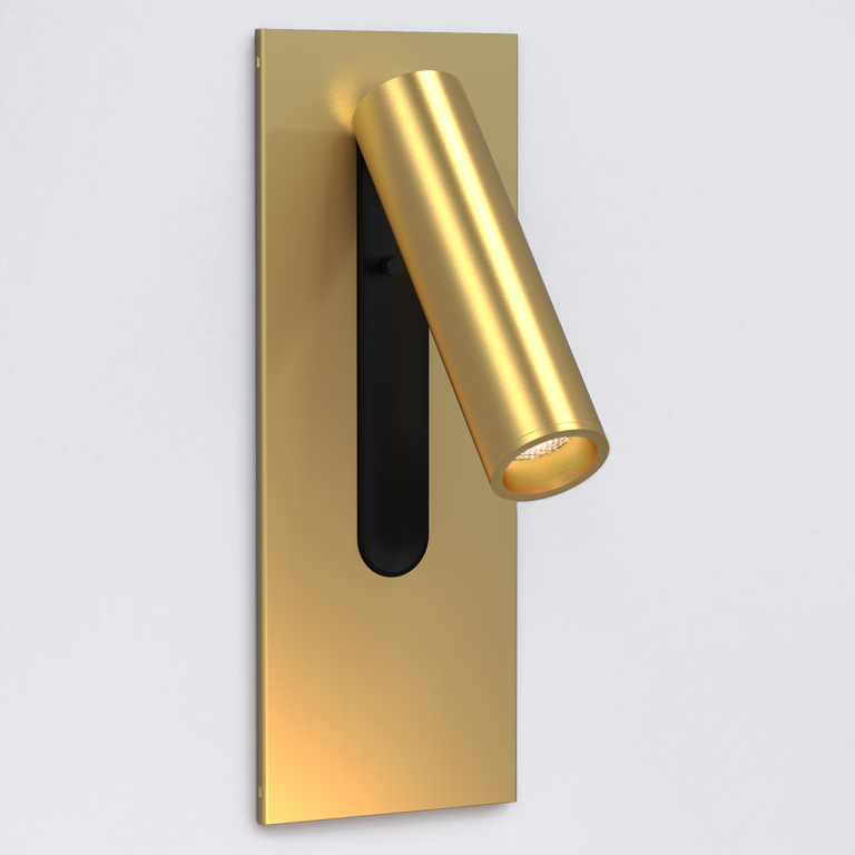 Astro Fuse 3 Matt Gold LED Wall Light | L4L