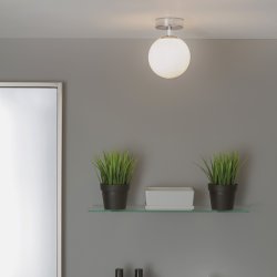 Astro Roma Matt Black Bathroom Wall Light | L4L