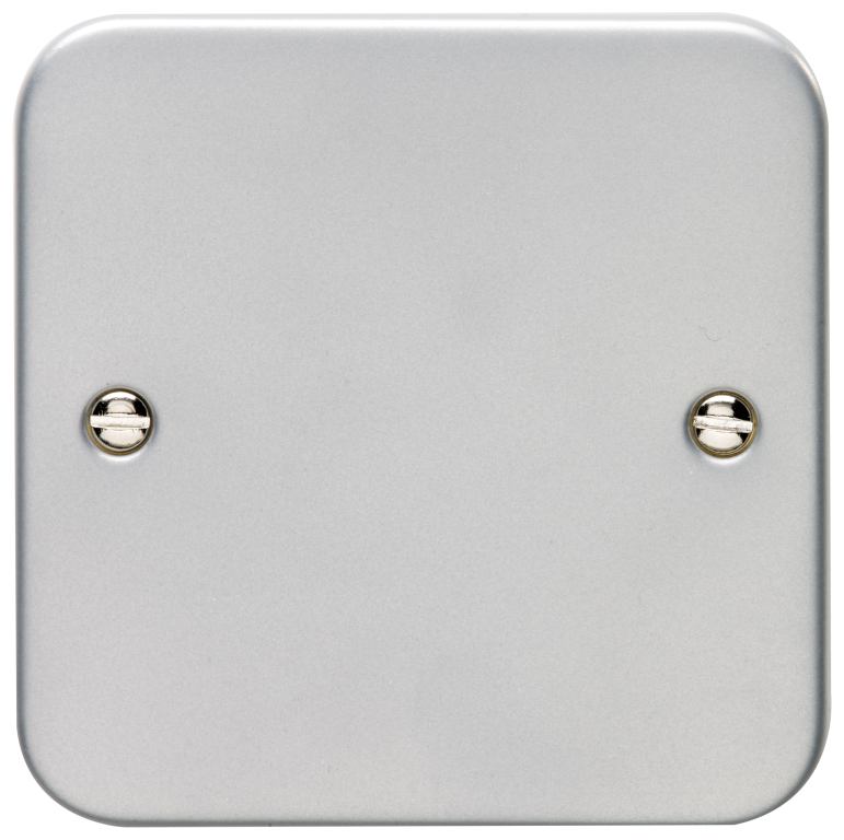 Eurolite Utility Metal Clad 1 Gang Blank Plate | L4L