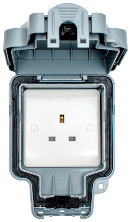 Eurolite Utility Euroseal IP66 1 Gang 13A Unswitched Lockable Socket | L4L