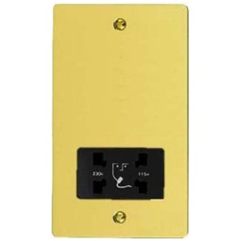 Heritage Brass Richmond Elite Low Profile Polished Brass Shaver Socket ...