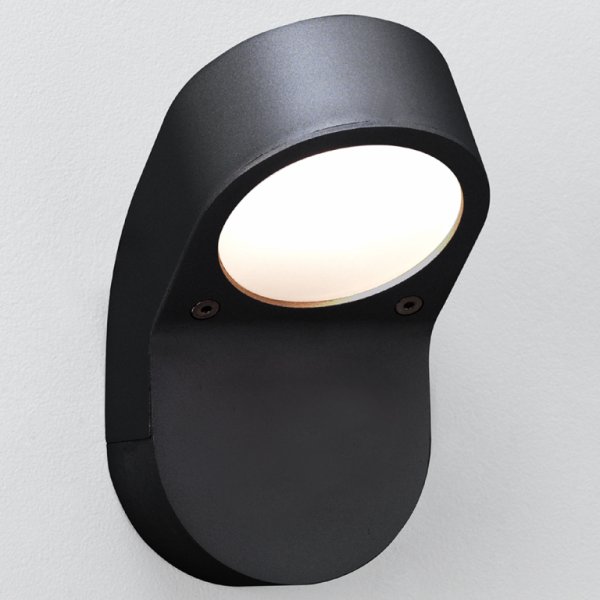 Astro Thurso Coastal Oval Natural Brass Outdoor Wall Light | L4L