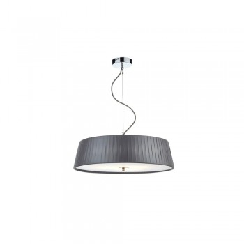 Dar Lighting WHE0339 Wheel 3 Light Slimline 570MM Grey Pendant Light | L4L