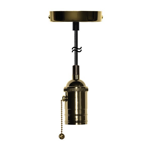 Buy the Segula 50516 Pendant Line Brass Atlanta Pull Switch Pendant ...