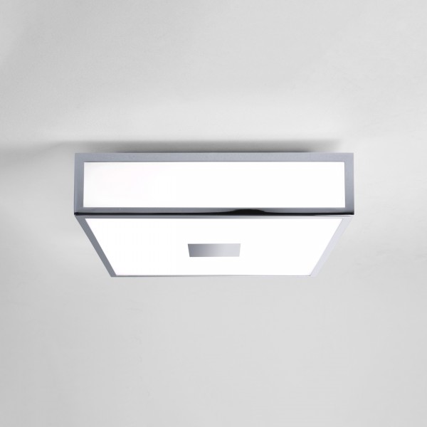 Astro Mashiko 300 Polished Chrome Bathroom LED Ceiling Light | L4L