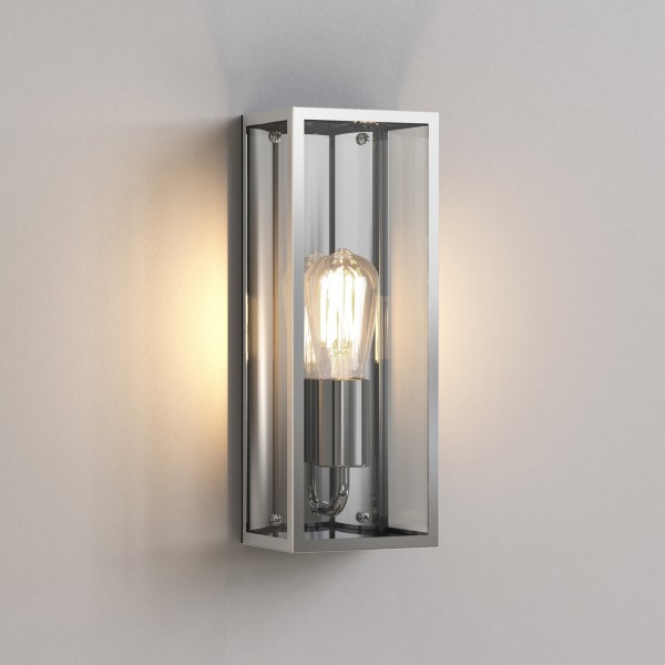Astro Messina 130 Polished Nickel Outdoor Wall Light (1183006) | L4L