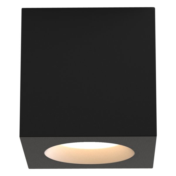 Astro Kos Square II Textured Black Outdoor Downlight | L4L