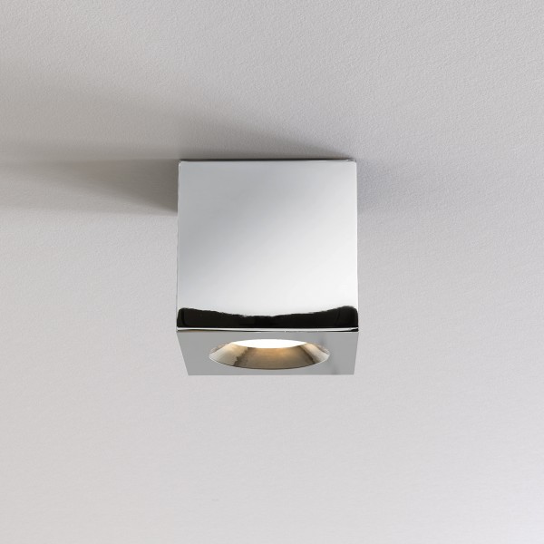 Astro Kos Square II Polished Chrome Bathroom Downlight | L4L