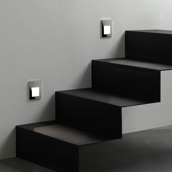 Astro Borgo 90 3000K Polished Stainless Steel Bathroom LED MV Wall ...