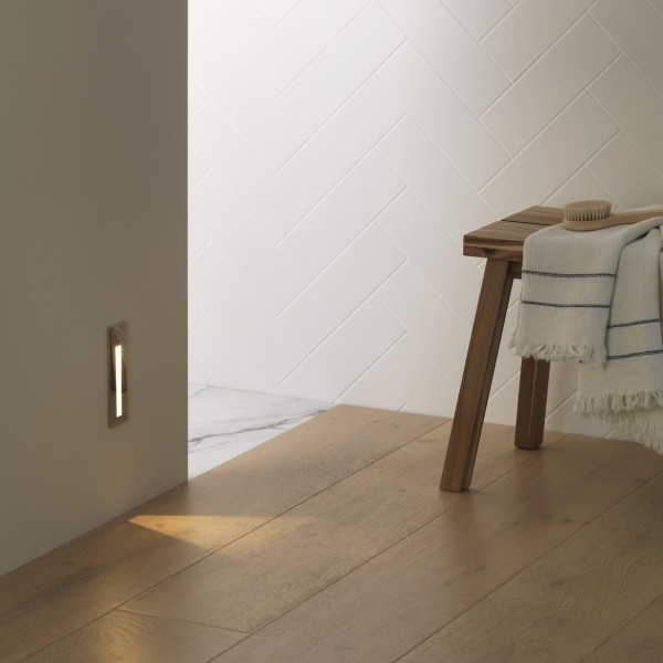 Astro Borgo 55 3000K Brushed Stainless Steel Bathroom LED MV Wall ...