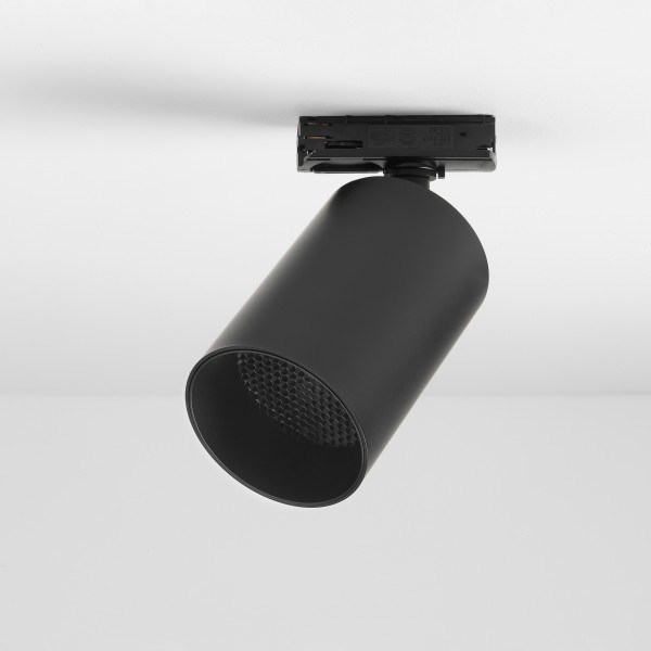 Astro Can 75 Matt Black LED Track Light | L4L