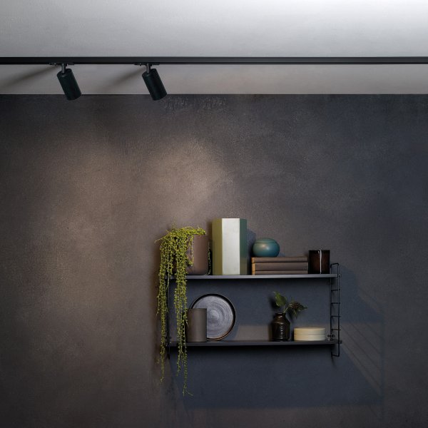 Astro Can 50 Matt Black LED Track Light | L4L