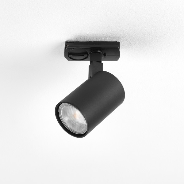 Astro Ascoli Textured Black Track Light | L4L