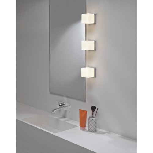 Astro Cube Polished Chrome Bathroom LED Wall Light (1140002) | L4L