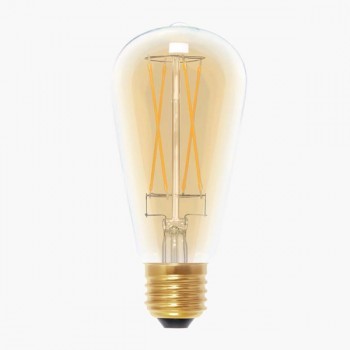Buy the Segula 50295 Vintage Line 6W 2000K Dimmable E27 Golden Rustica ...