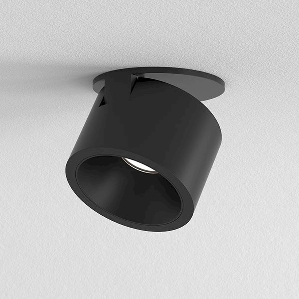 Astro Lynx Recess Matt Black 12.1W LED Spotlight | L4L