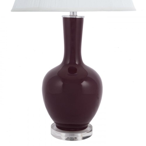 India Jane L86285P Altea Lamp Base in Plum