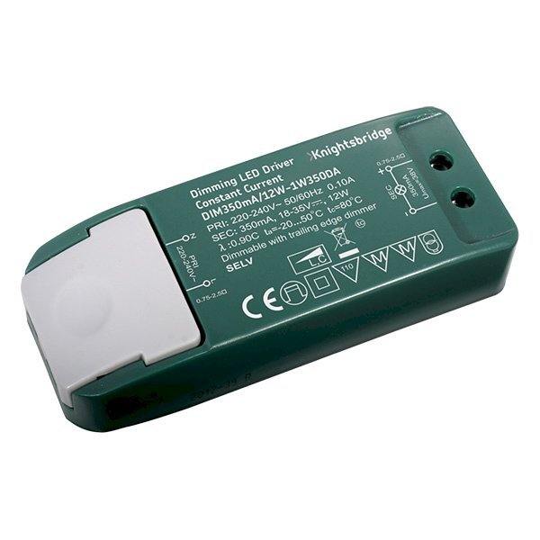 Buy the Knightsbridge 1W350DA IP20 350mA 12W Constant Current Dimmable ...