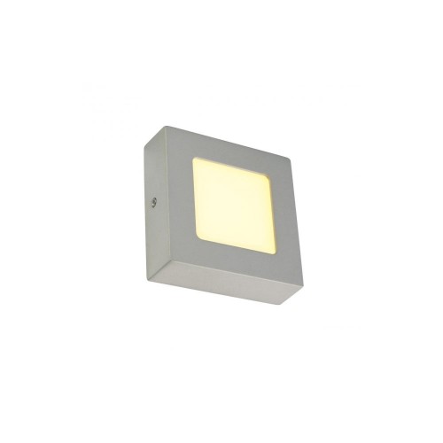 SLV 162993 Silver-Grey Sensor 12 Square 6W LED Wall/Ceiling Light at ...