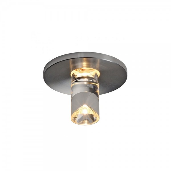 SLV 118026 Aluminium Brushed 1W 3000K LED Light Point | L4L