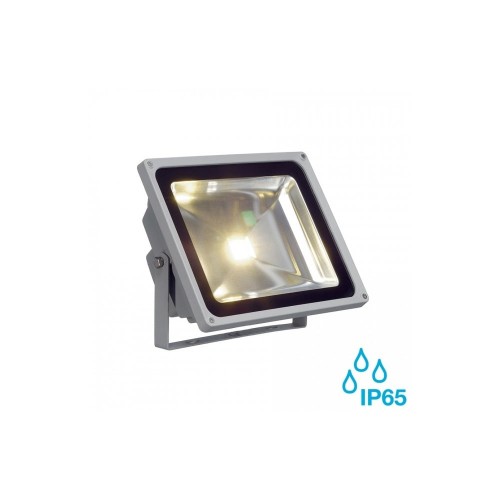 SLV 231122 Silver-Grey 56W 3000K LED Outdoor Beam Spotlight at ...