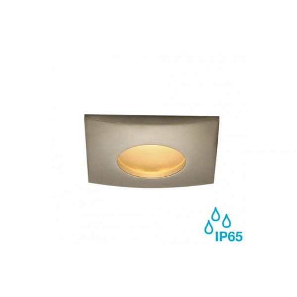 SLV 114477 Titanium Out 65 12W 3000K LED Square Outdoor Recessed ...