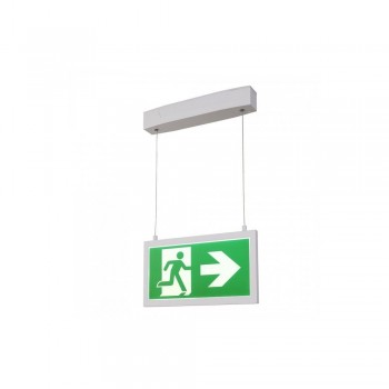 SLV 240003 P-Light Big Ceiling Pendant Emergency Exit Sign | L4L