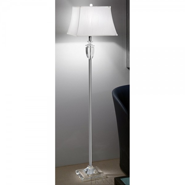 Franklite SL161 Hugo Collection Chrome Floor Lamp | L4L