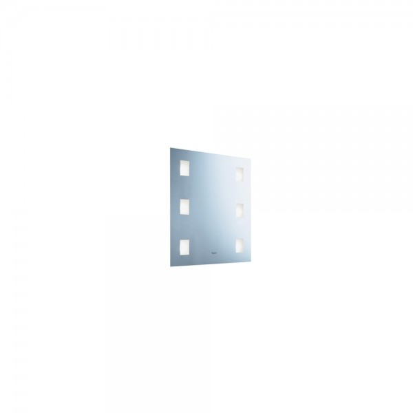 Searchlight 5042 Illuminated Halogen Mirror with Sanded Cutouts | L4L