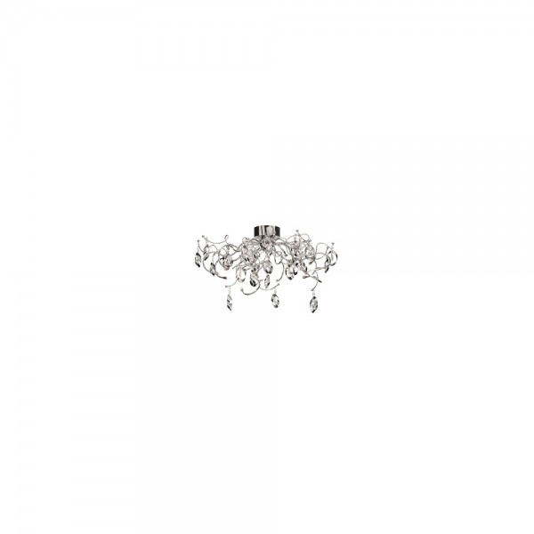 Searchlight 88612-12CC Radiance 12 Light Chrome Flush Ceiling Light | L4L