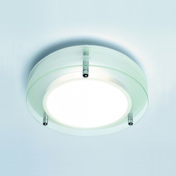 Astro Strata Round Frosted Ceiling Light | L4L