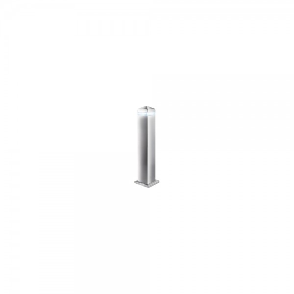 Searchlight 7202-450 LED Outdoor Satin Silver Square Post Light ...