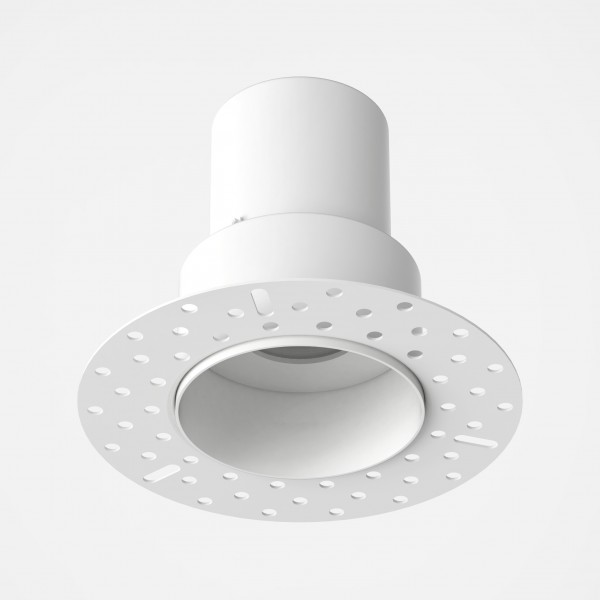 Astro Trimless Round GU10 White Bathroom Downlight | L4L